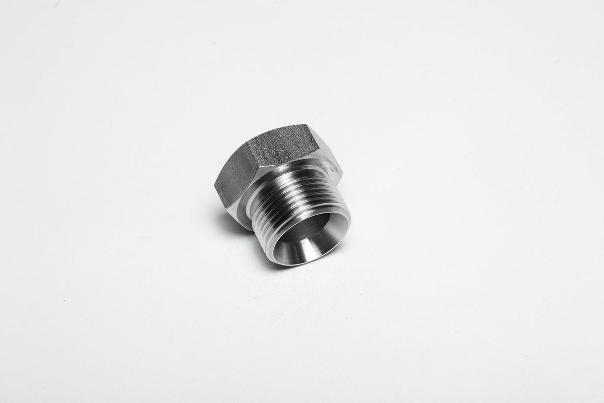 1" BSPP CONE SEAT HEX HEAD PLUGS-PC-2BP-16 — Custom Fittings