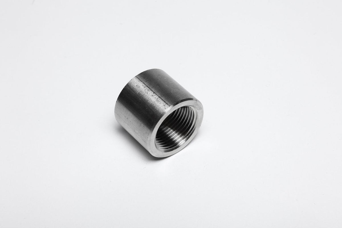 1" BSPP ROUND END CAP-RC-150-16 — Custom Fittings