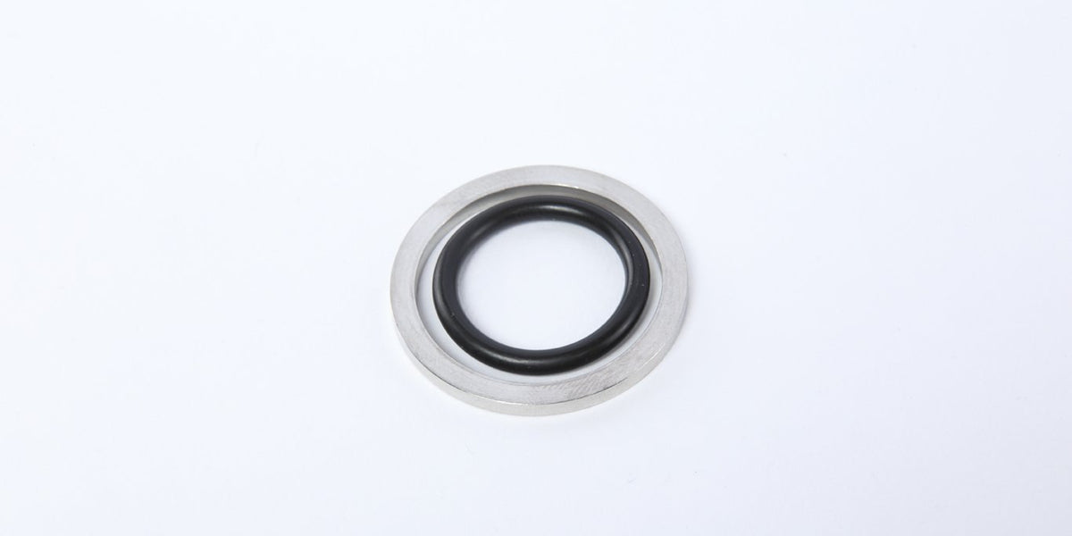 1/2" BSPP NITRILE O RING & RETAINING RING-RT-200-08 — Custom Fittings
