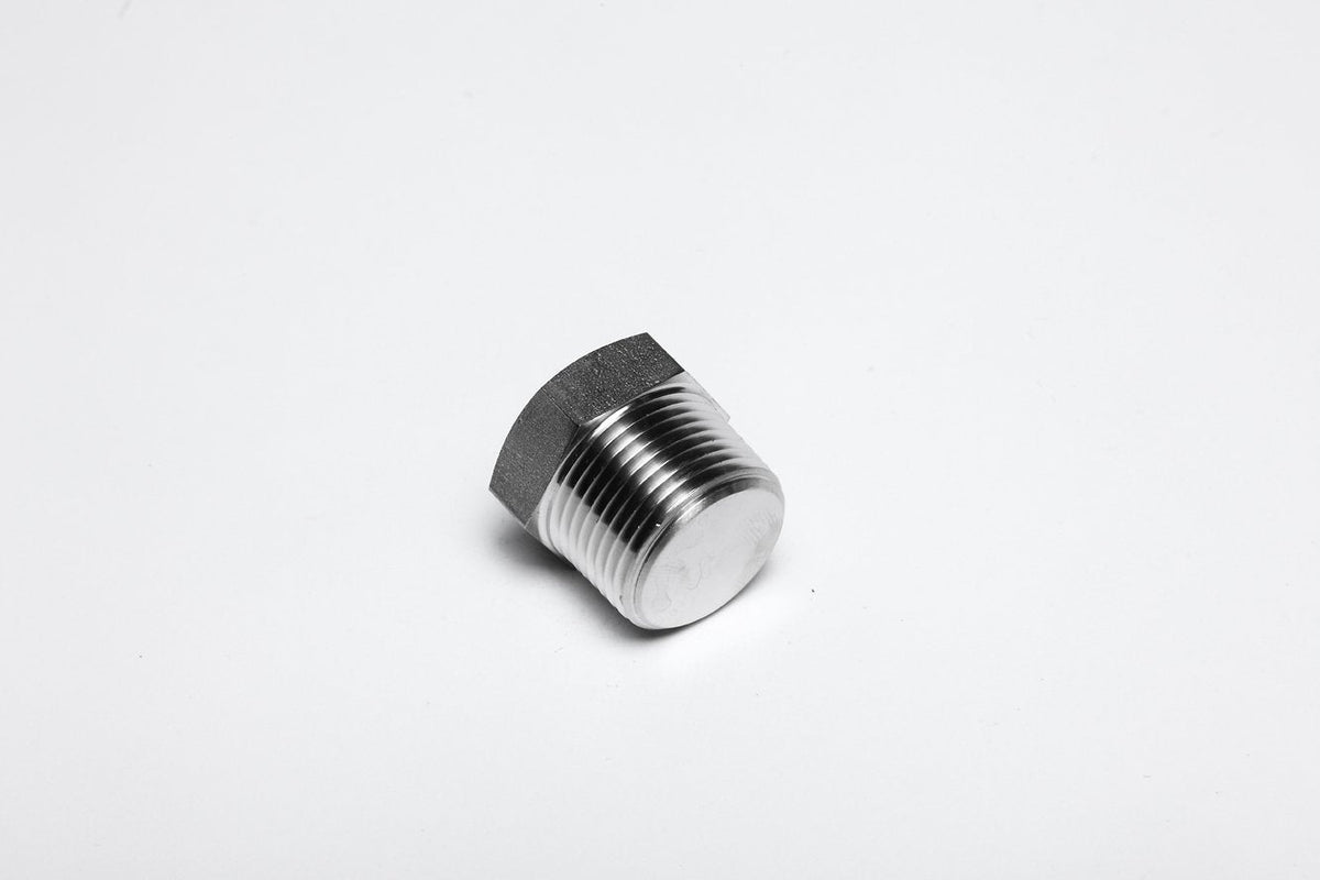 1 4 In Connectors Brass, 1/4 In Fitting Pipe Size, Hollow Hex Head Plug ...