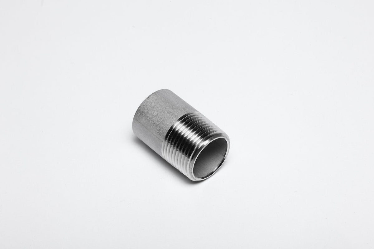 1/8" BSPT Sch 40 WELD NIPPLEx 22mm LONG-WN-150-02 — Custom Fittings