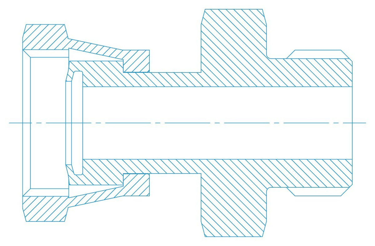 BEAM SEAL SWIVEL x O-RING PORT MALE ADAPTOR | FSO-9SA — Custom Fittings